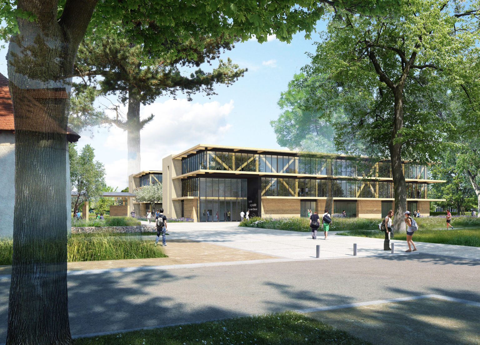 Perreux (42)Restructuration générale du lycée agricole de Roanne CHERVÉ ...